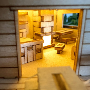 Woodland Outpost Wooden Model | Tiny Treehouses – Tiny Treehouses Australia