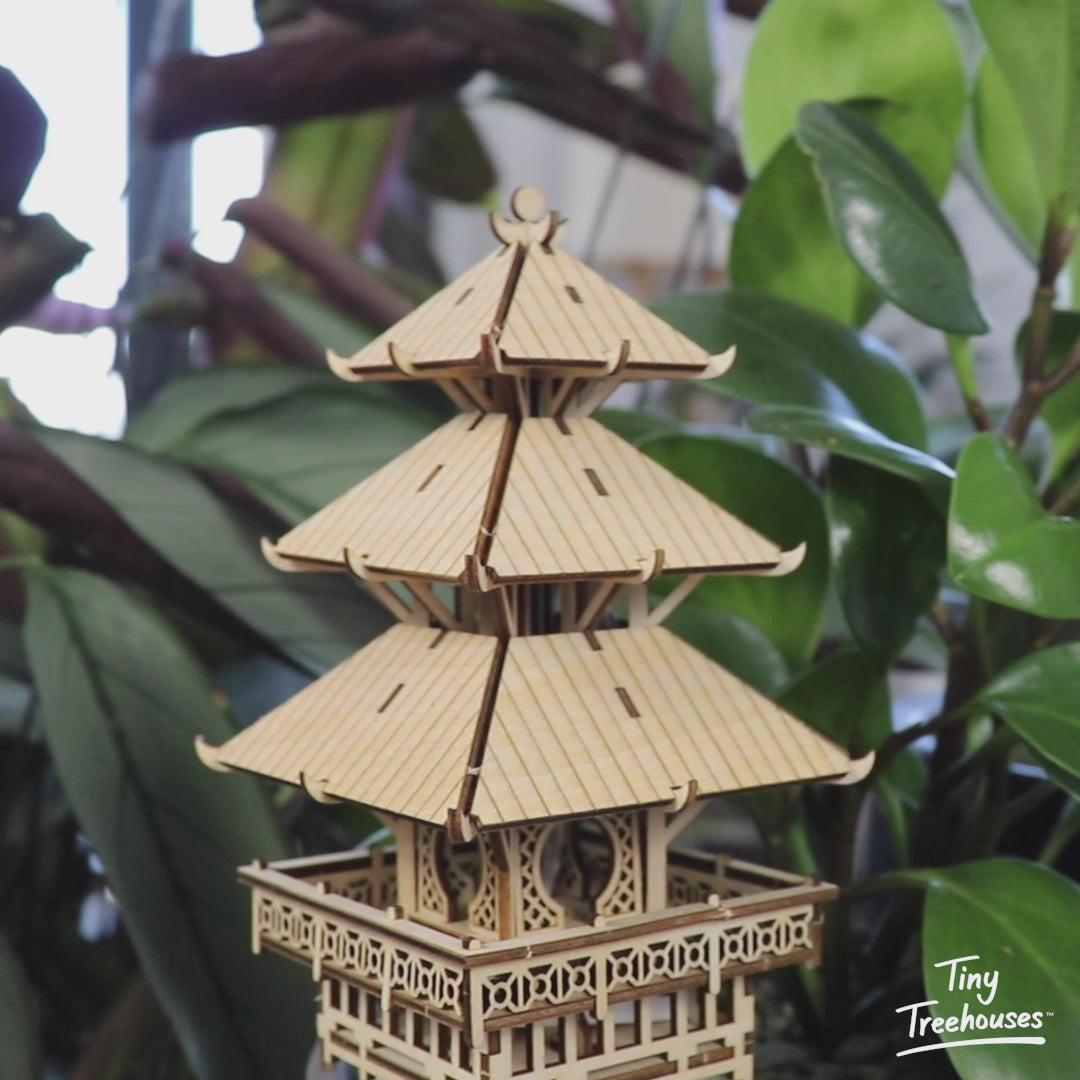 Temple of Serenity Wooden Model | Tiny Treehouses – Tiny Treehouses ...