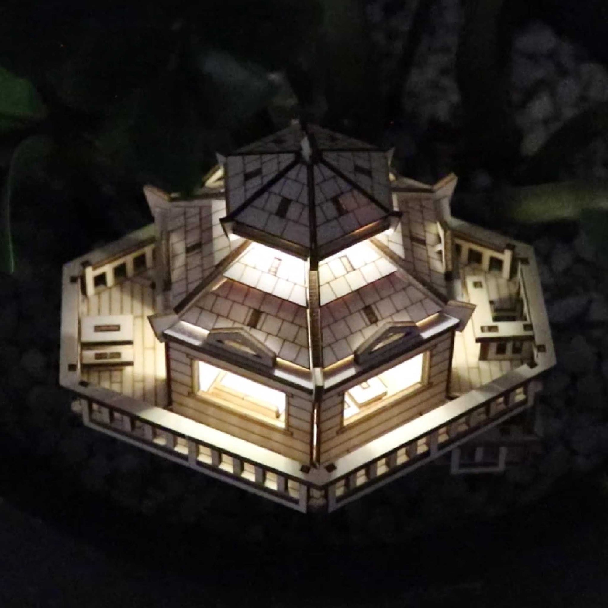 Woodland Outpost Wooden Model | Tiny Treehouses – Tiny Treehouses Australia